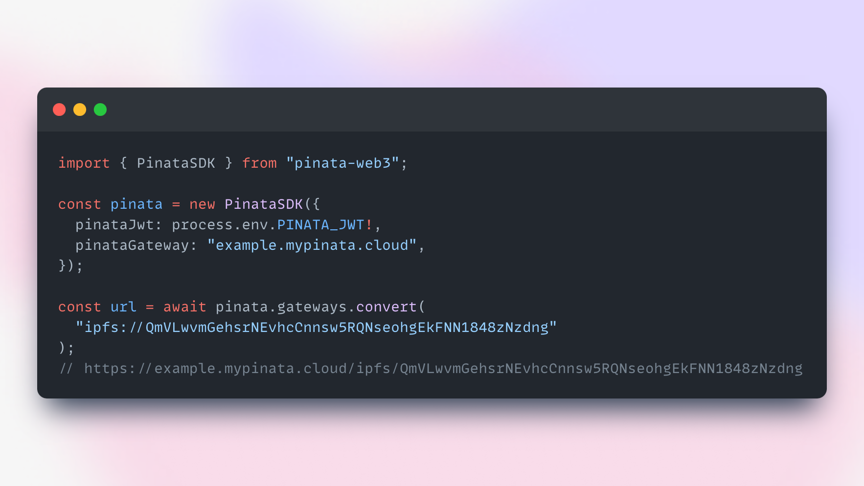 Announcing the New Pinata IPFS SDK