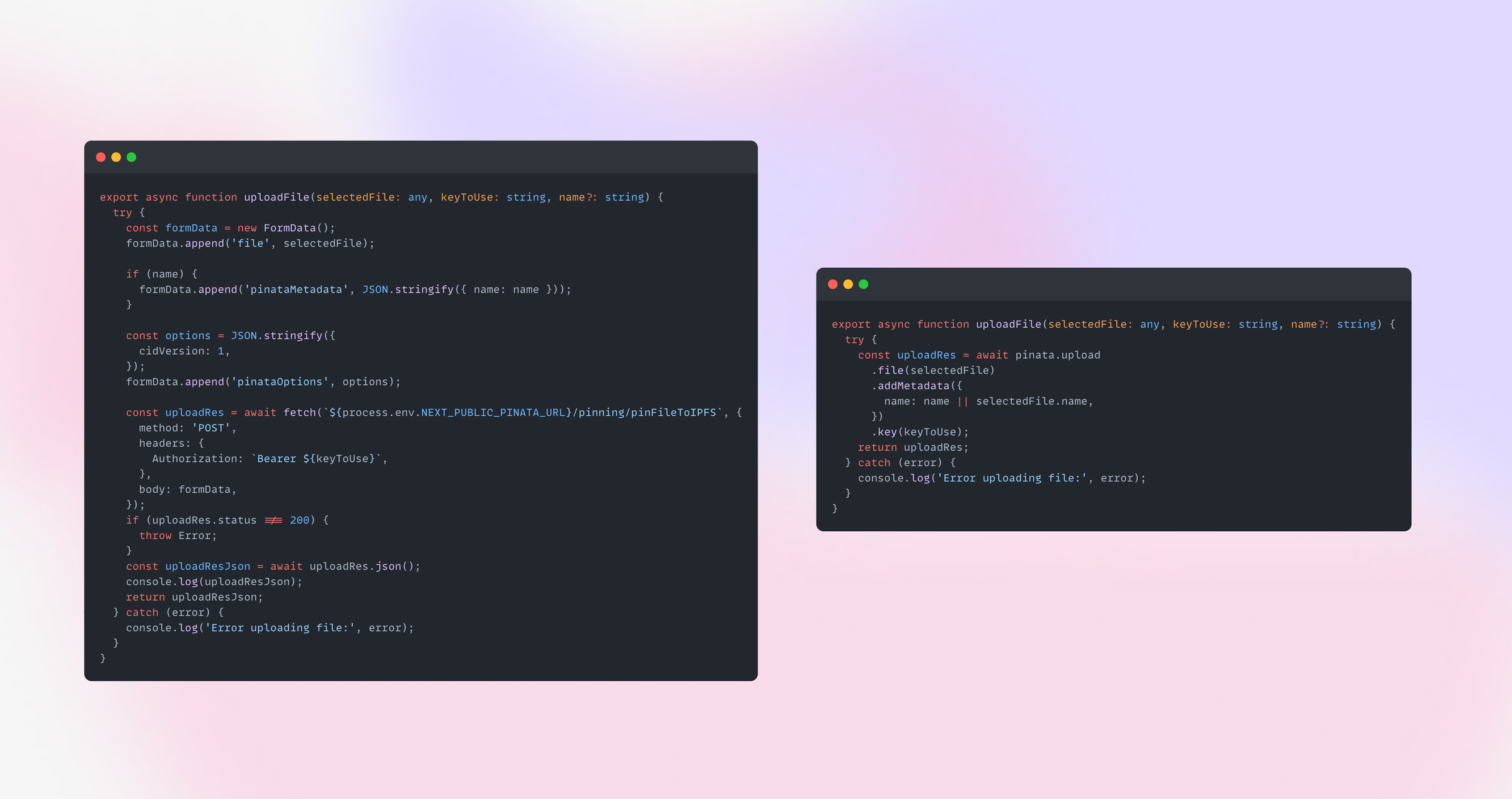 Announcing the New Pinata IPFS SDK